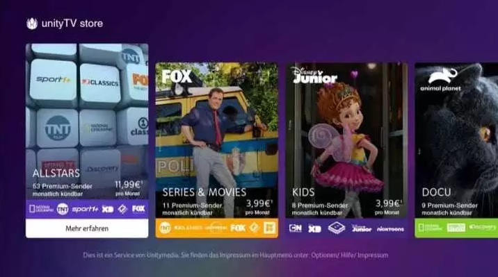 PayTV - Unitymedia: TV-Kunden können neue Pay-TV-Pakete ab sofort ...